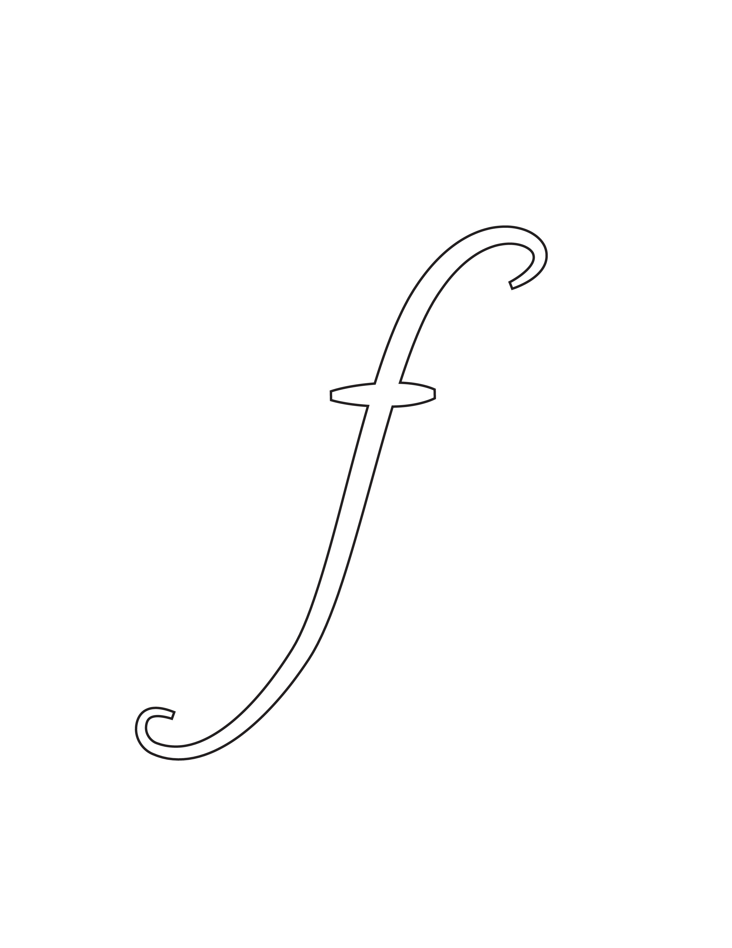 Free Printable Calligraphy Lowercase Letters Calligraphy Lowercase F Free Printable Calligraphy Lowercase Letters Calligraphy Lowercase F