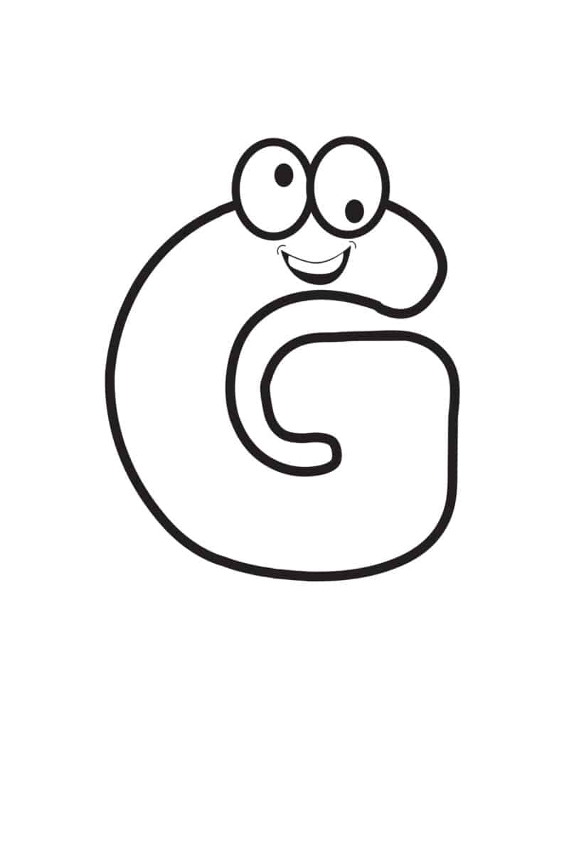 Free Printable Cartoon Letters Alphabet