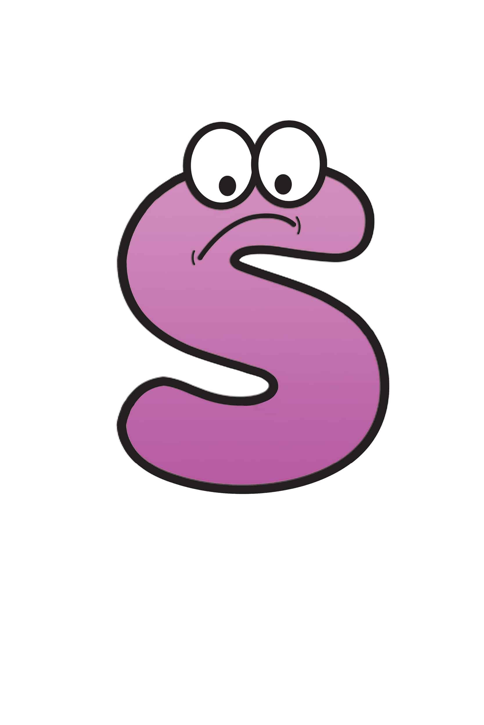 Free Printable Colorful Cartoon Letters Alphabet - Freebie Finding Mom