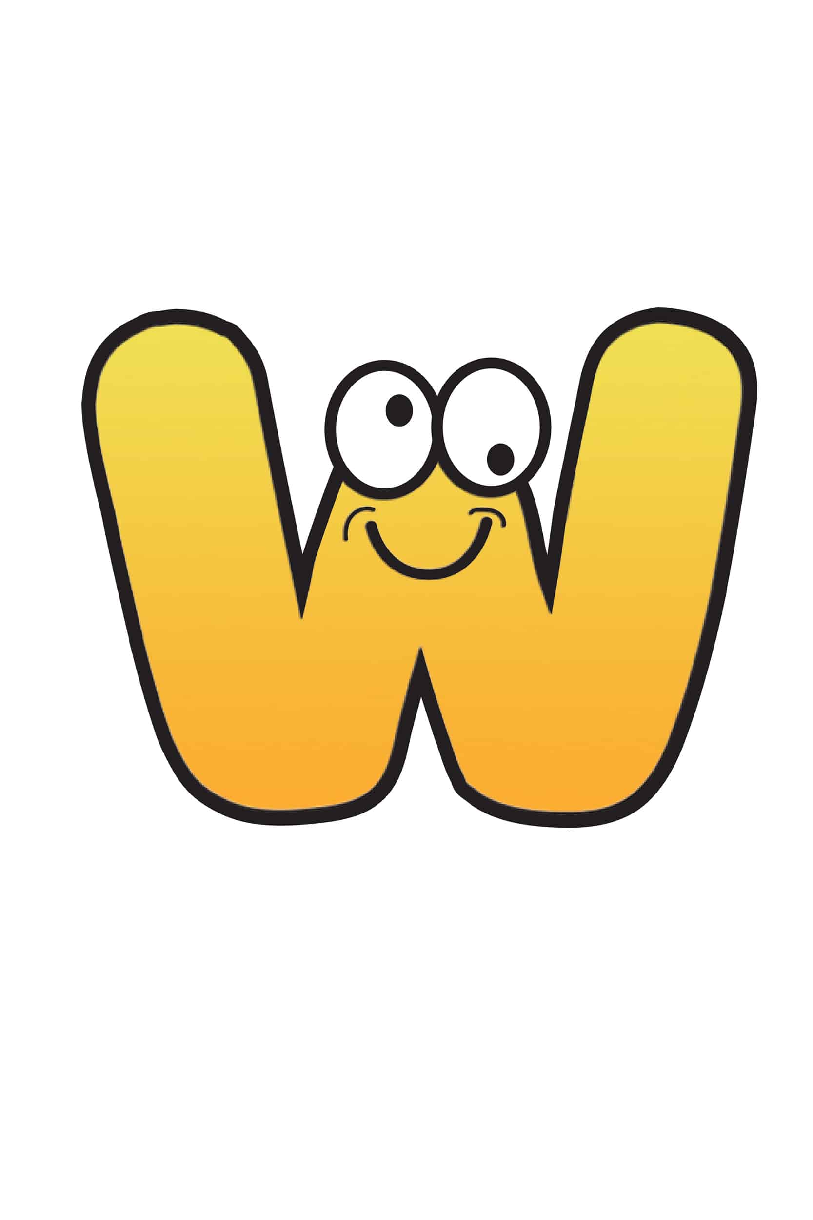 Free Printable Colorful Cartoon Letters Alphabet - Freebie Finding Mom