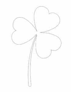 6 Free Printable Shamrock Templates