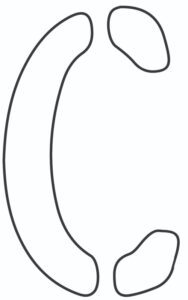 Free Printable Letter Stencils: Letter C Stencil