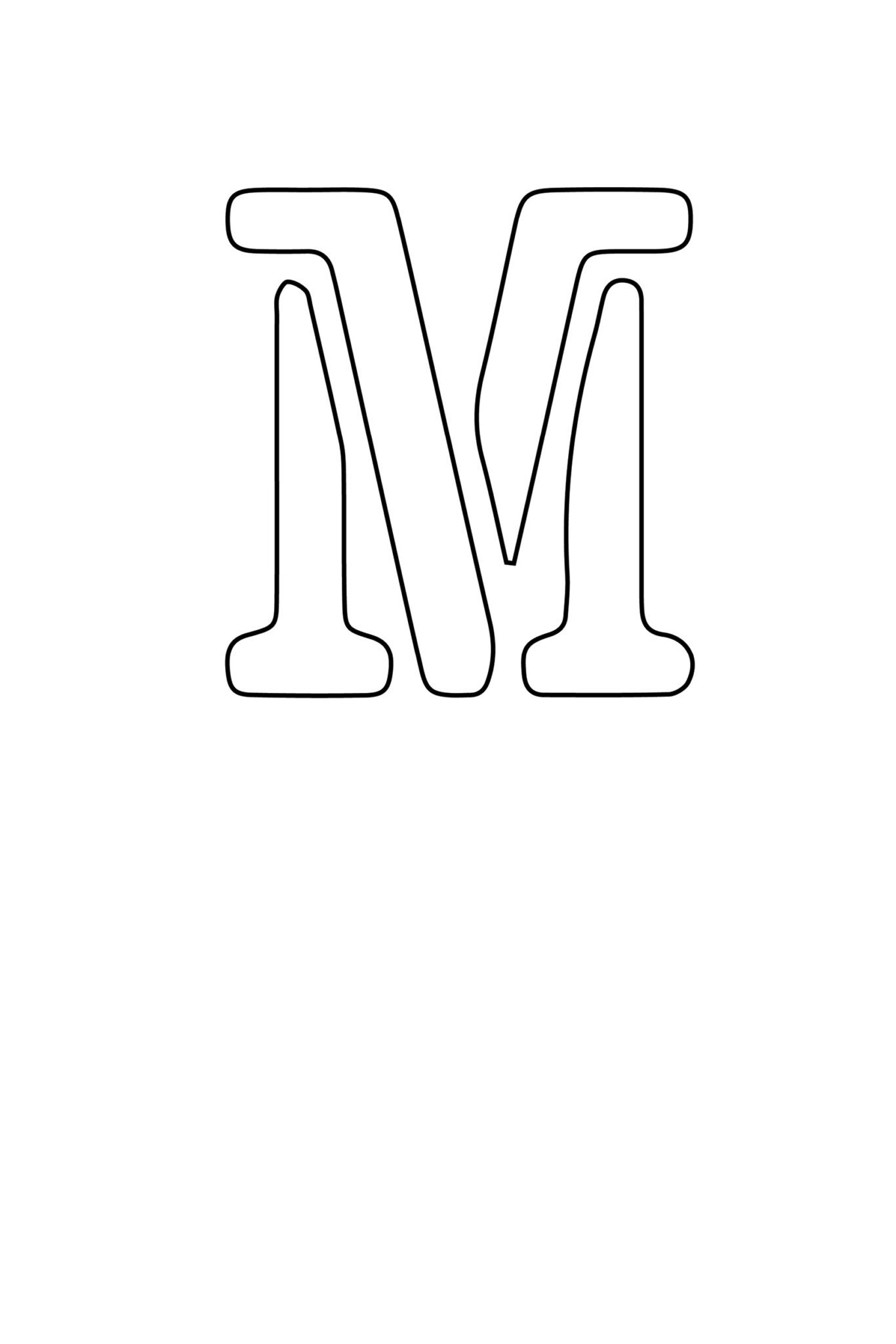 Free Printable Alphabet Stencils Templates