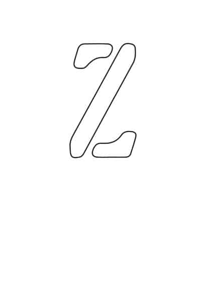 Free Printable Alphabet Stencils Templates - Freebie Finding Mom