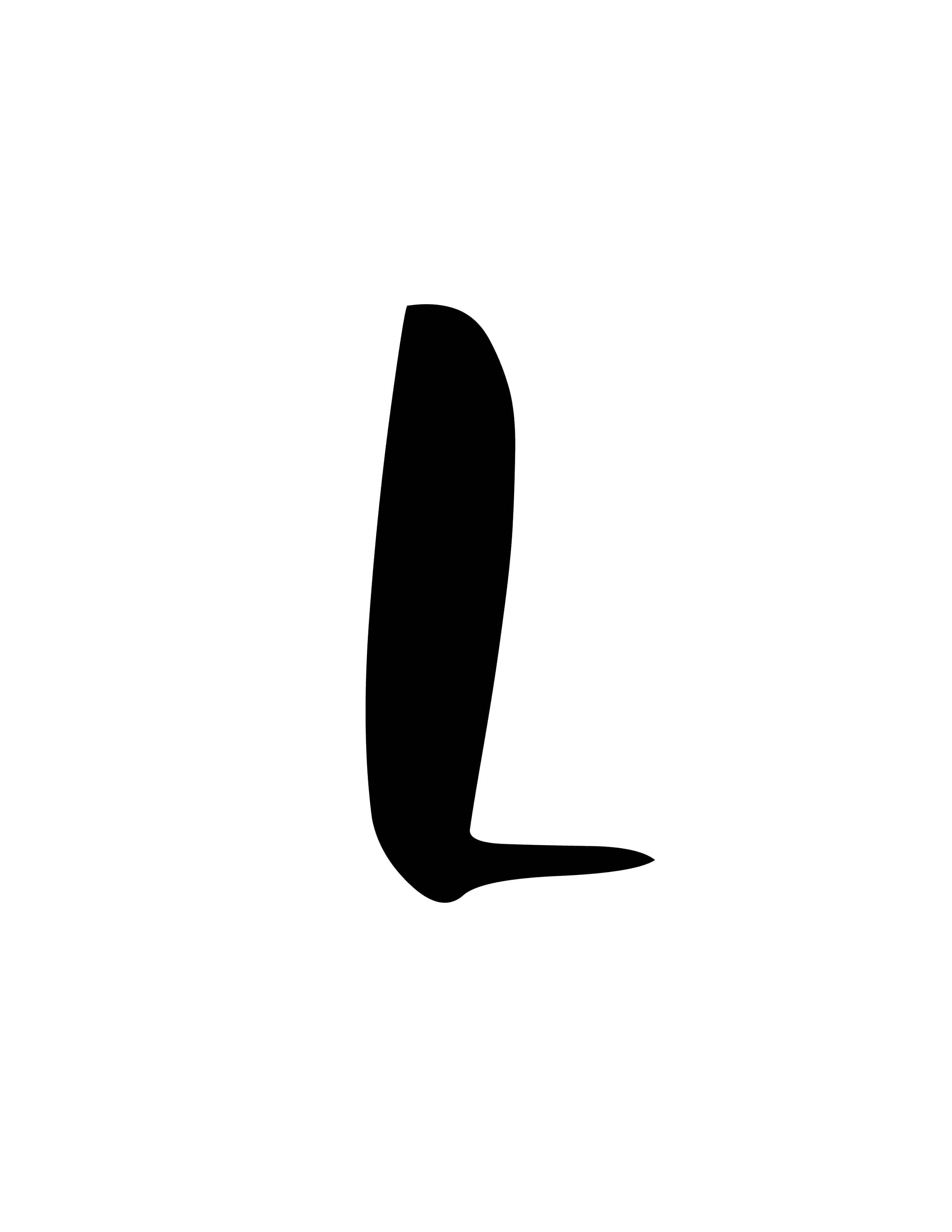 Lowercase Letter L