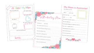 Frugal and Free Mother's Day Printables