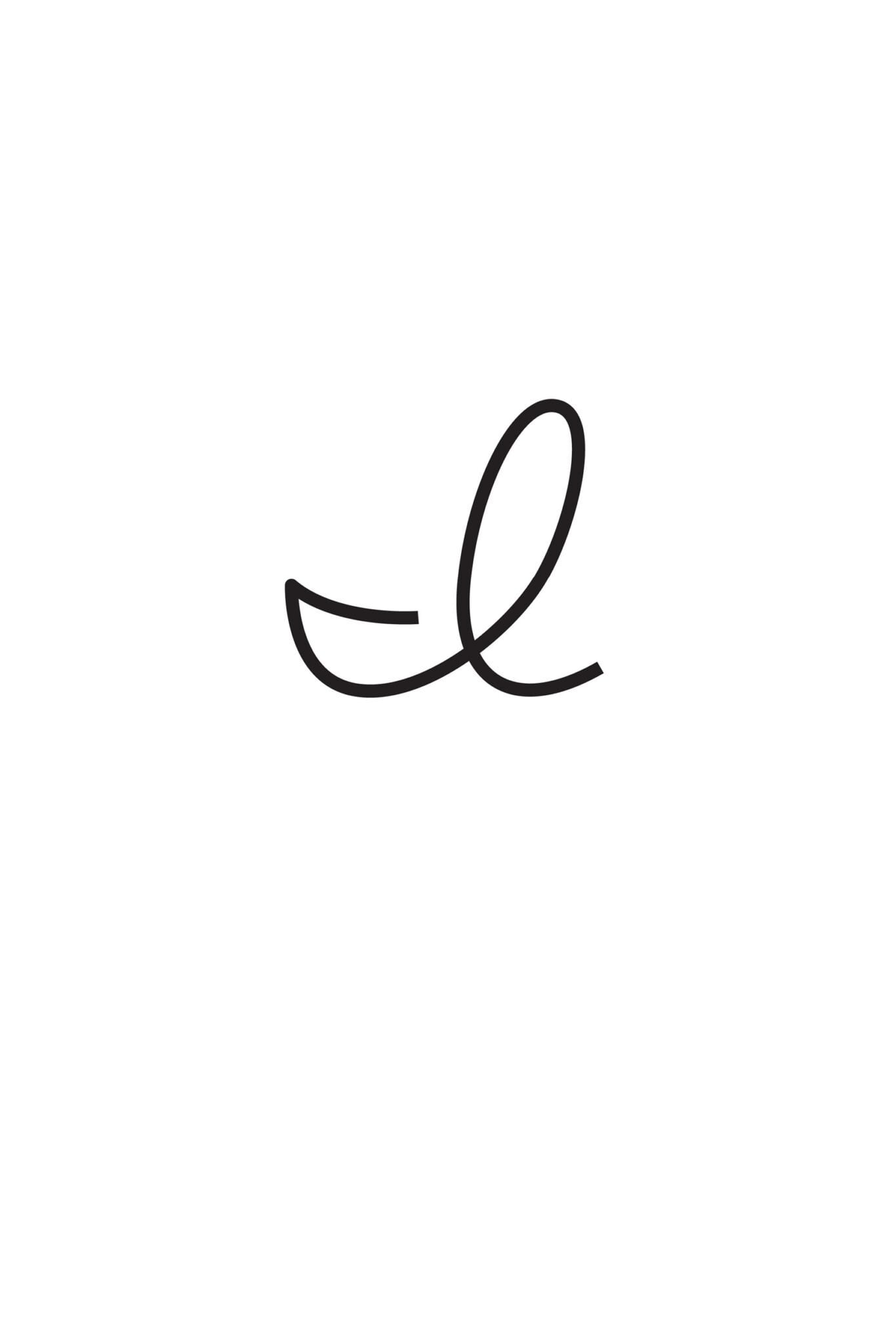 Printable Cursive Alphabet Chart PDF