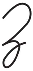 Free Cursive Letters Printable: Capital Z