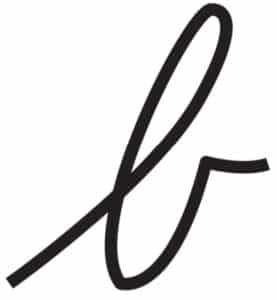 Free Cursive Letters Printable: Lowercase B