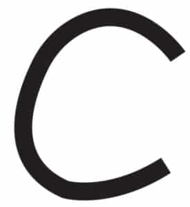 Free Cursive Letters Printable: Lowercase C