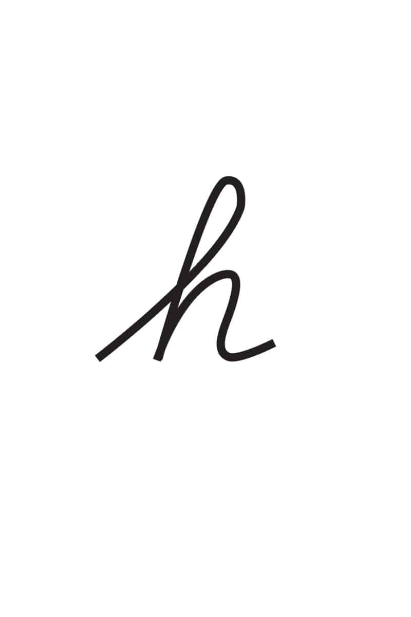 Free Printable Lowercase Cursive Alphabet