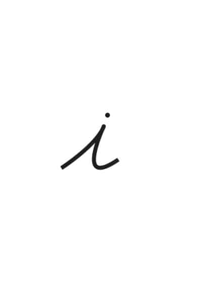 Free Printable Lowercase Cursive Alphabet