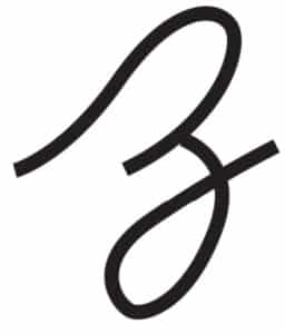 Free Cursive Letters Printable: Lowercase Z