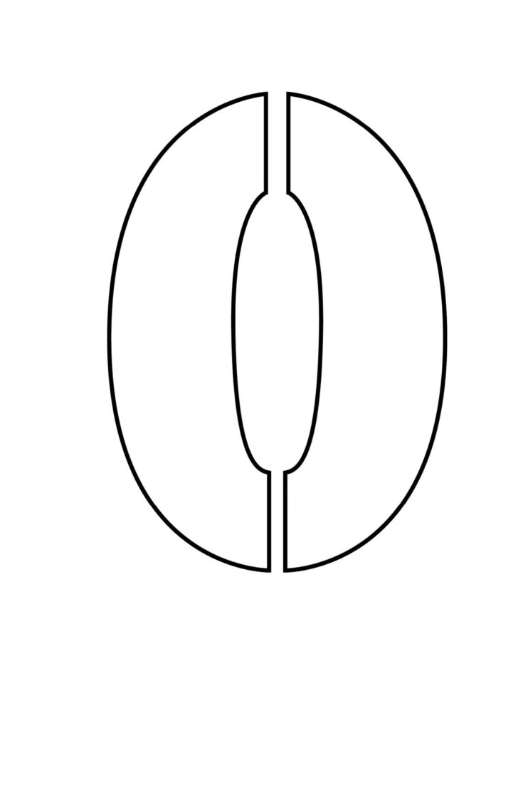 Free Printable Number Stencils Set