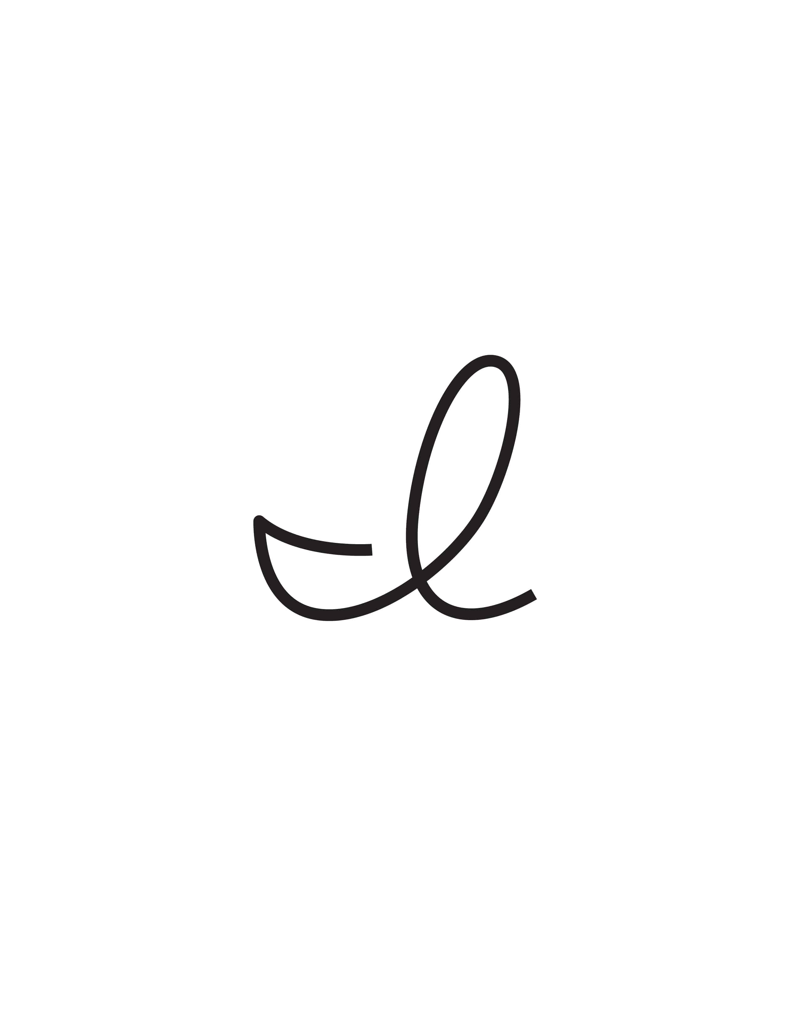 Free Printable Cursive Letters Capital Cursive I Freebie Finding Mom