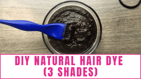 DIY Natural Hair Dye (3 Shades) - Freebie Finding Mom