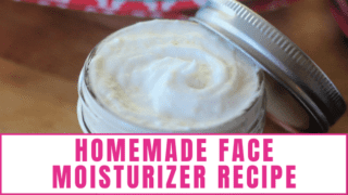 Homemade Face Moisturizer For Aging Skin