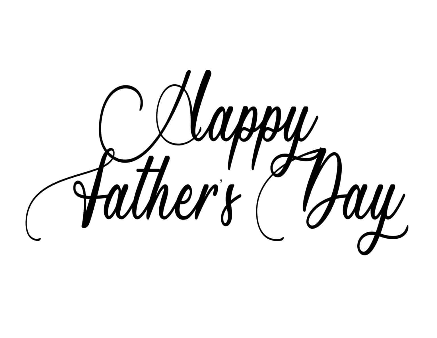 How to Write "Happy Father's Day" in Cursive - Freebie Finding Mom