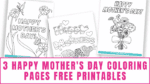 "Mom" Calligraphy (3 Free Printables)