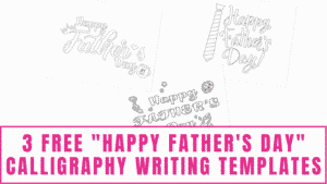 How to Write "Dad" in Cursive Writing - Freebie Finding Mom