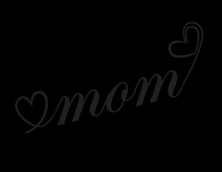 "Mom" Calligraphy (3 Free Printables)