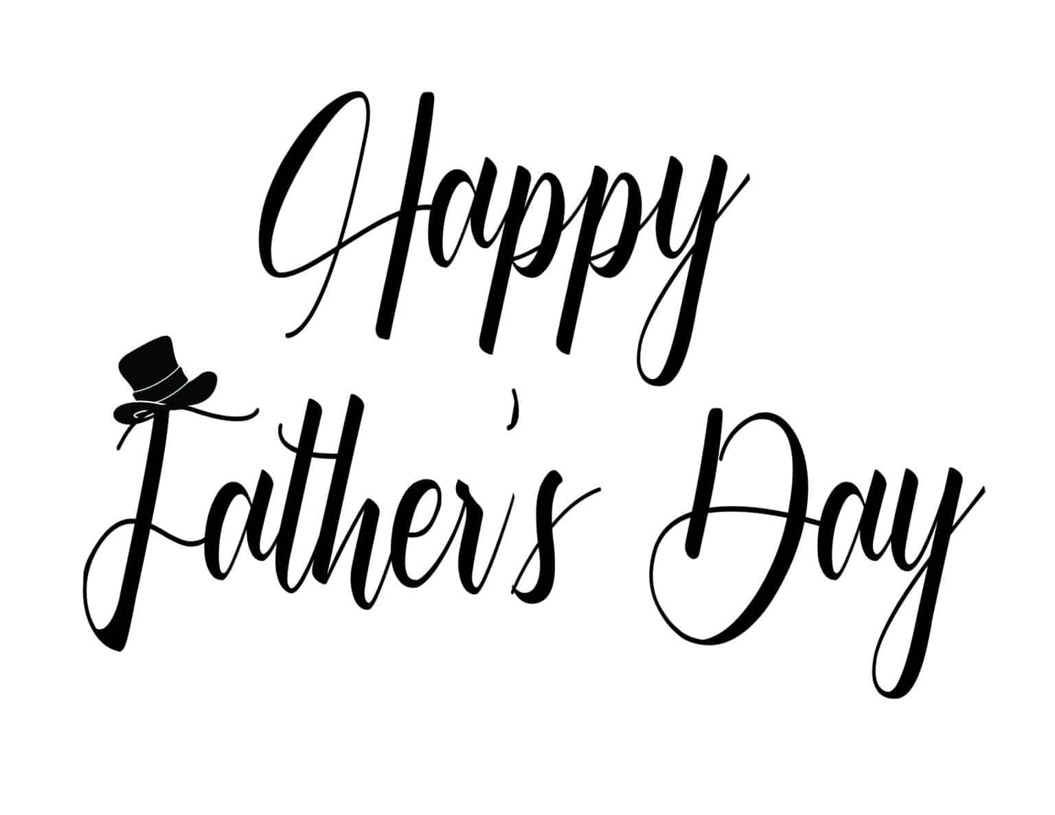 How to Write "Happy Father's Day" in Cursive - Freebie Finding Mom