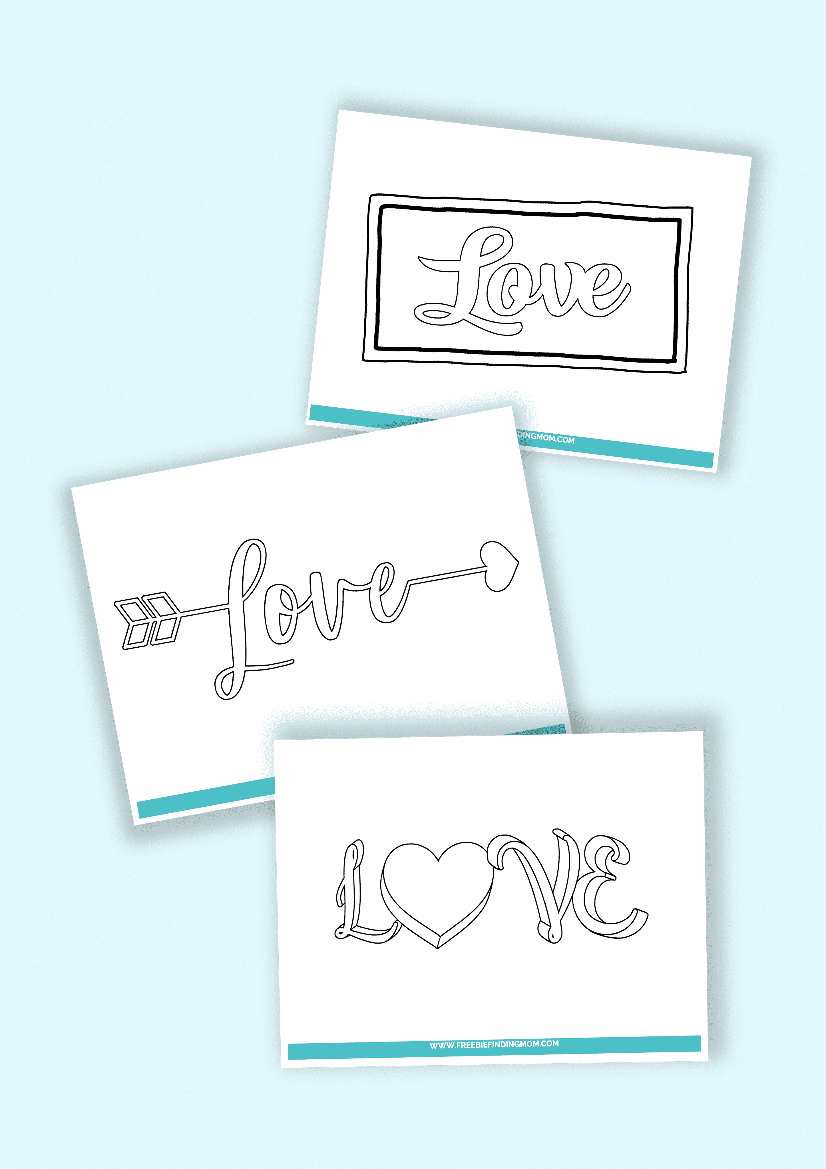 How To Write Love In Cursive Font Freebie Finding Mom