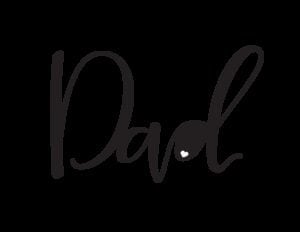 How to Write "Dad" in Cursive Writing - Freebie Finding Mom