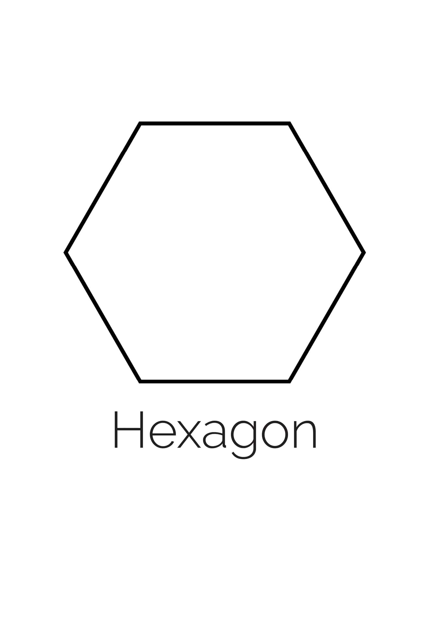 Free Printable Octagon Shape Freebie Finding Mom