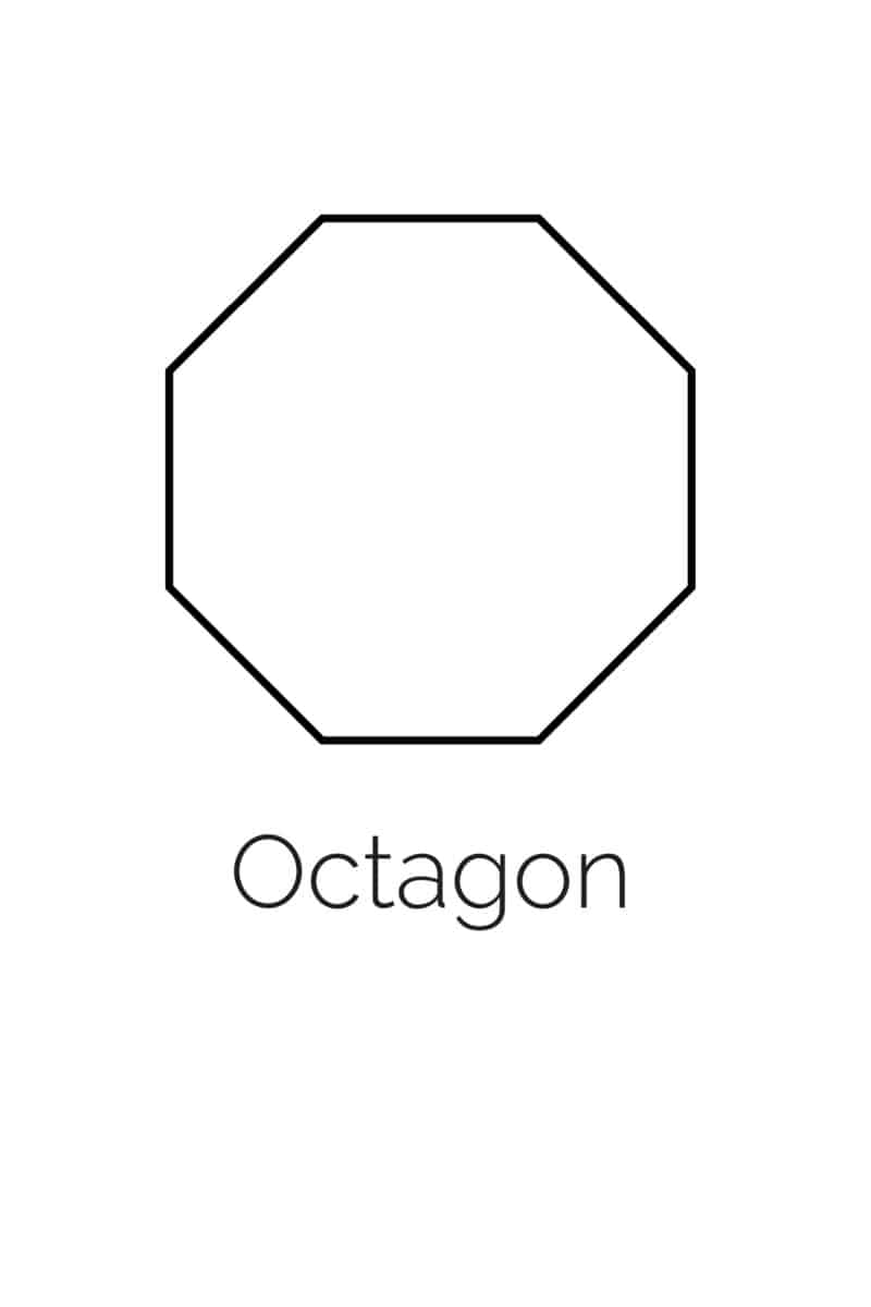 Free Printable Octagon Shape