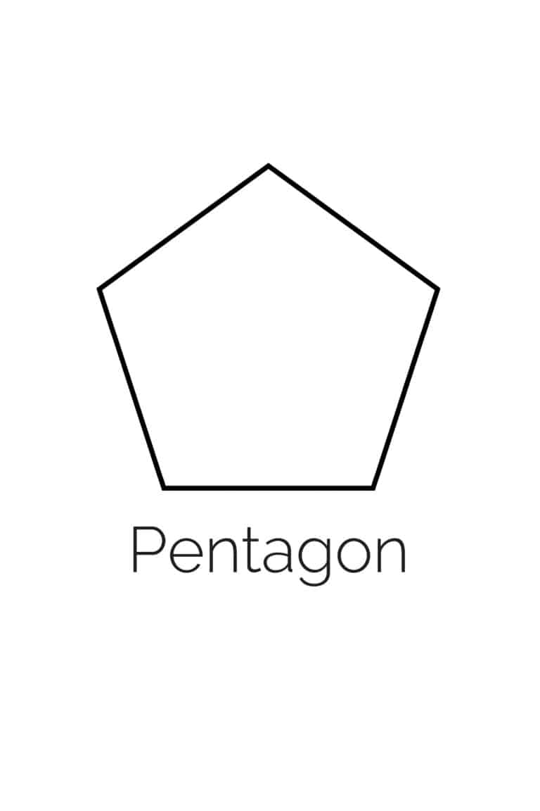 Free Printable Pentagon Shape