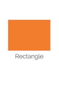 Free Printable Rectangle Shape with Color