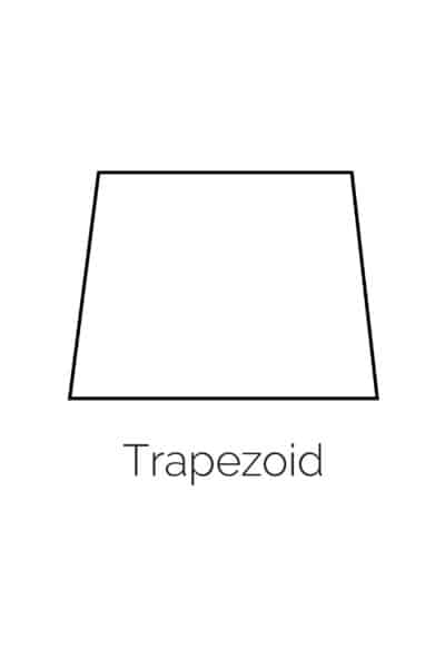 Free Printable Trapezoid Shape