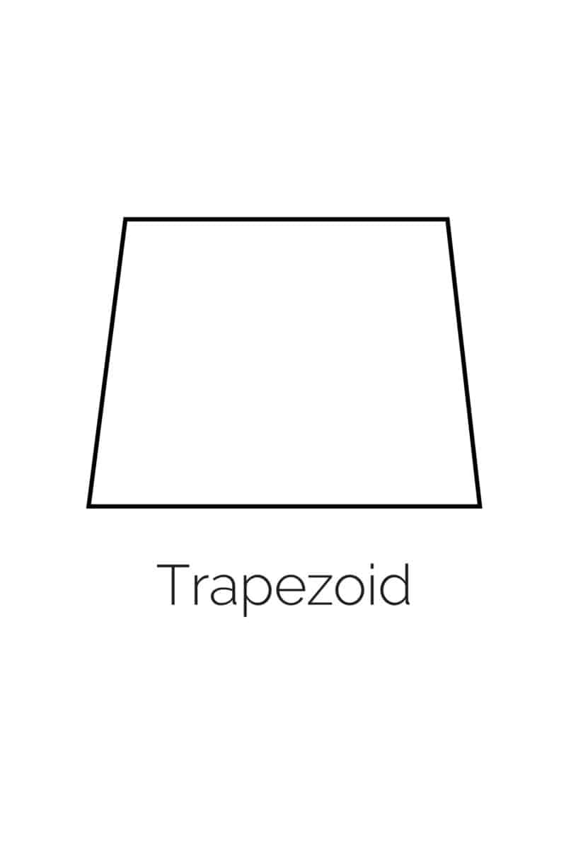Free Printable Trapezoid Shape