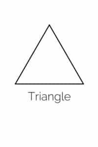 Free Printable Triangle Shape