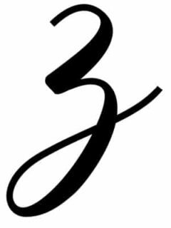 Free Calligraphy Letters Printable for Beginners: Lowercase Z