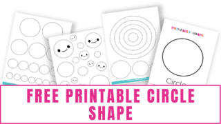 Free Printable Circle Shape