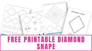 Free Printable Diamond Shape