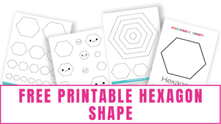 Free Printable Hexagon Shape