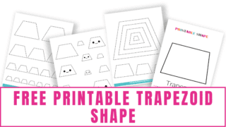 Free Printable Trapezoid Shape