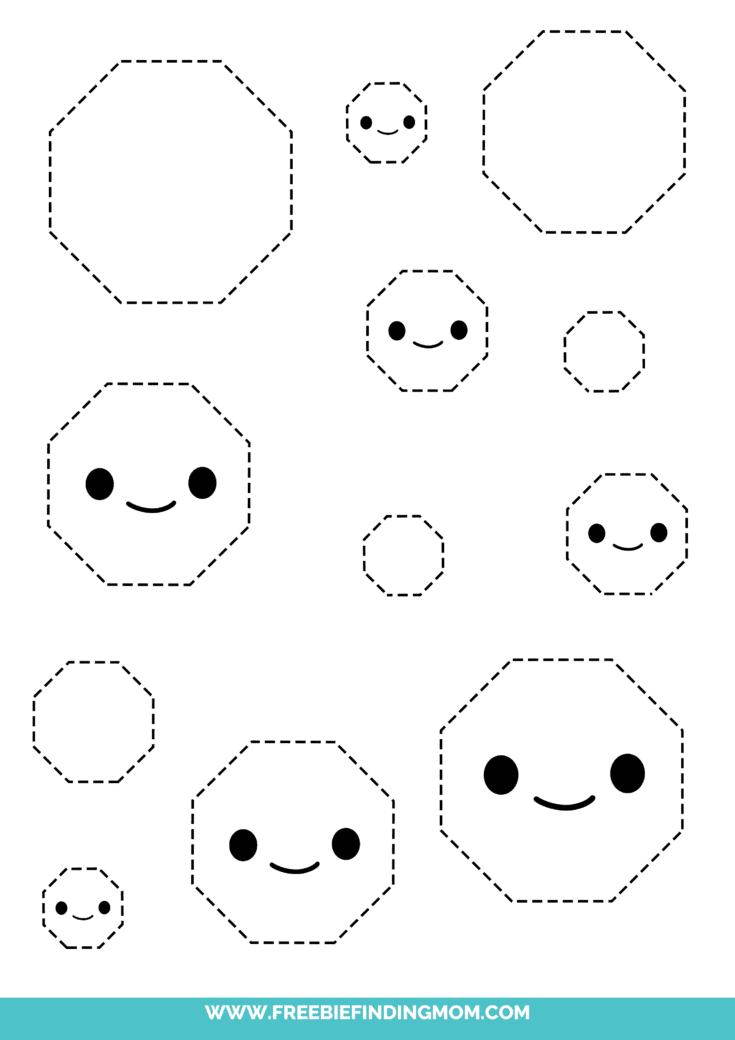 Free Printable Octagon Shape