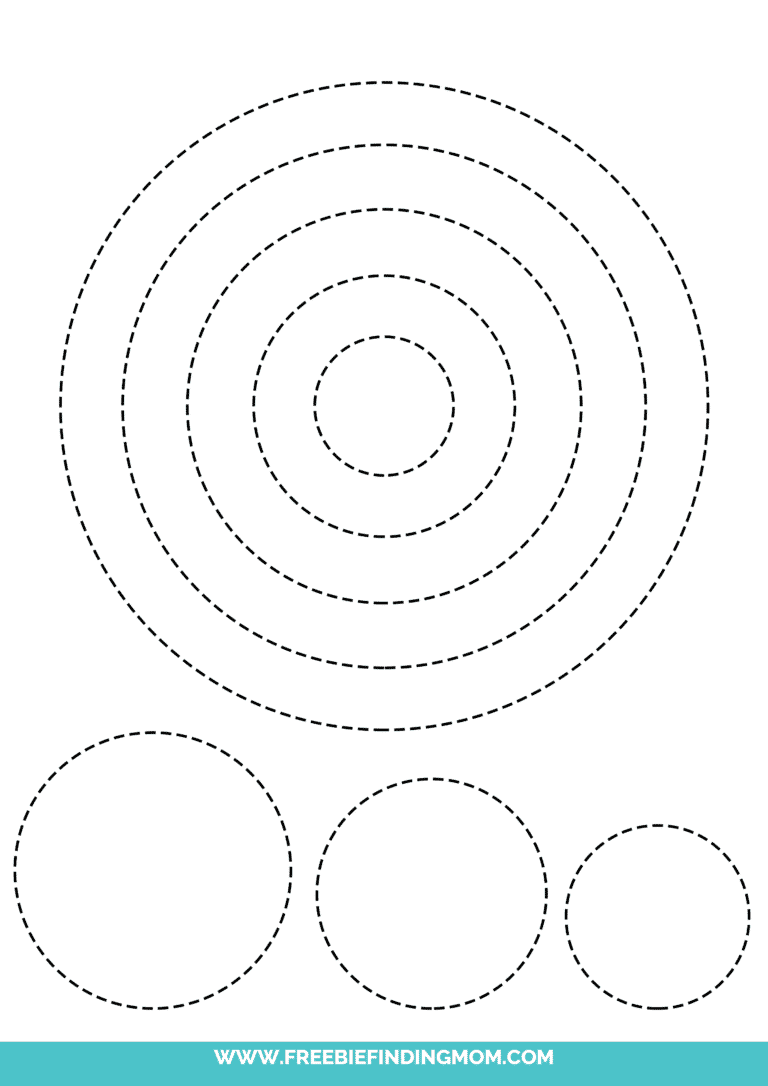 Free Printable Circle Shape