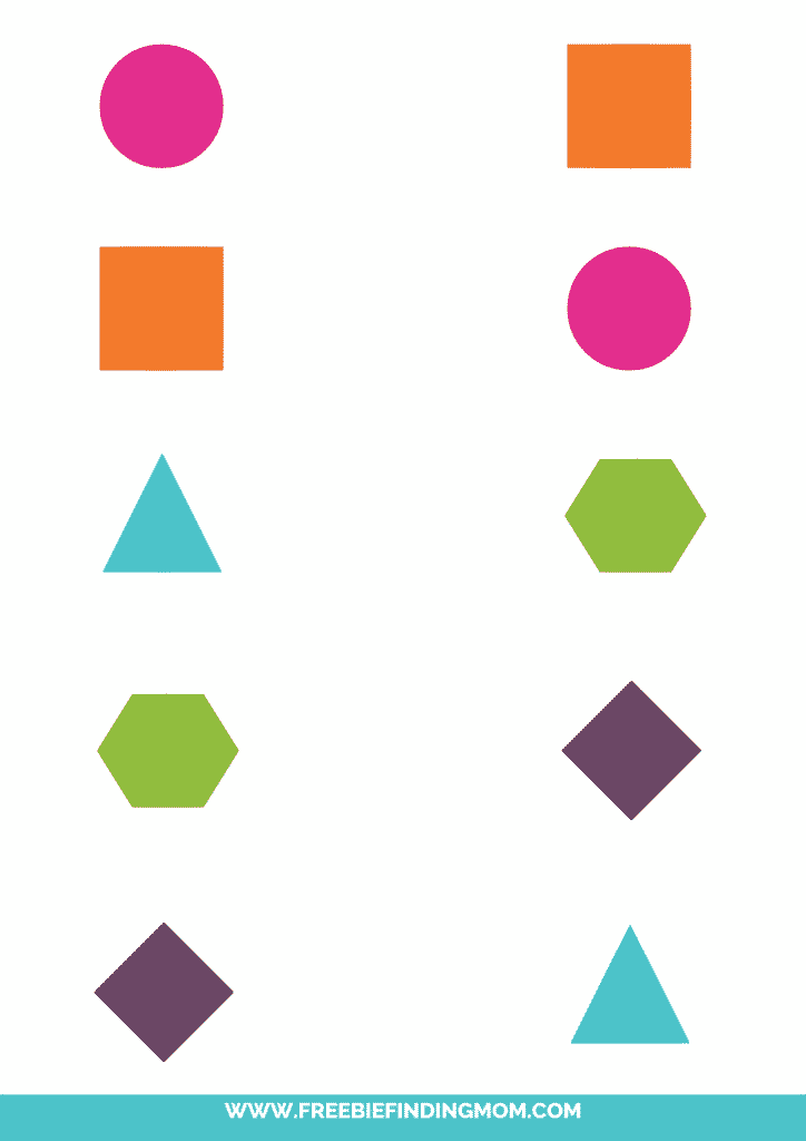 Printable Preschool Shapes Worksheets Freebie Finding Mom