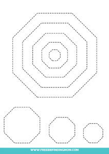 Free Printable Octagon Shape