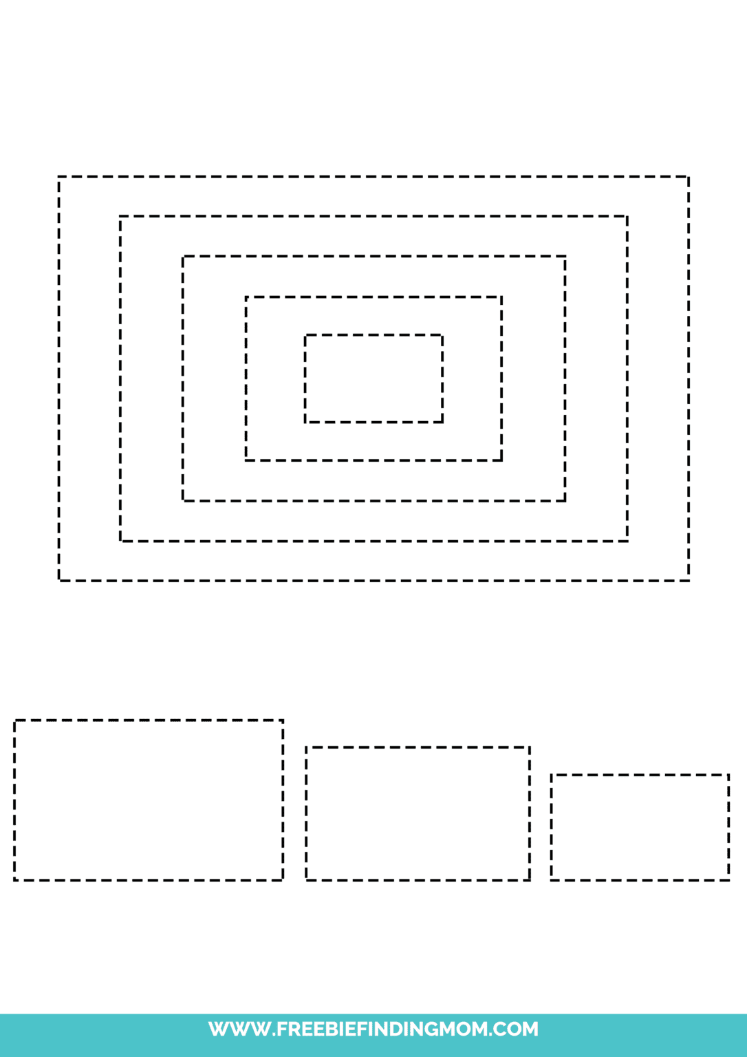 Free Printable Rectangle Shape