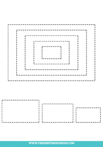 Printable Shape Tracing Worksheets - Freebie Finding Mom