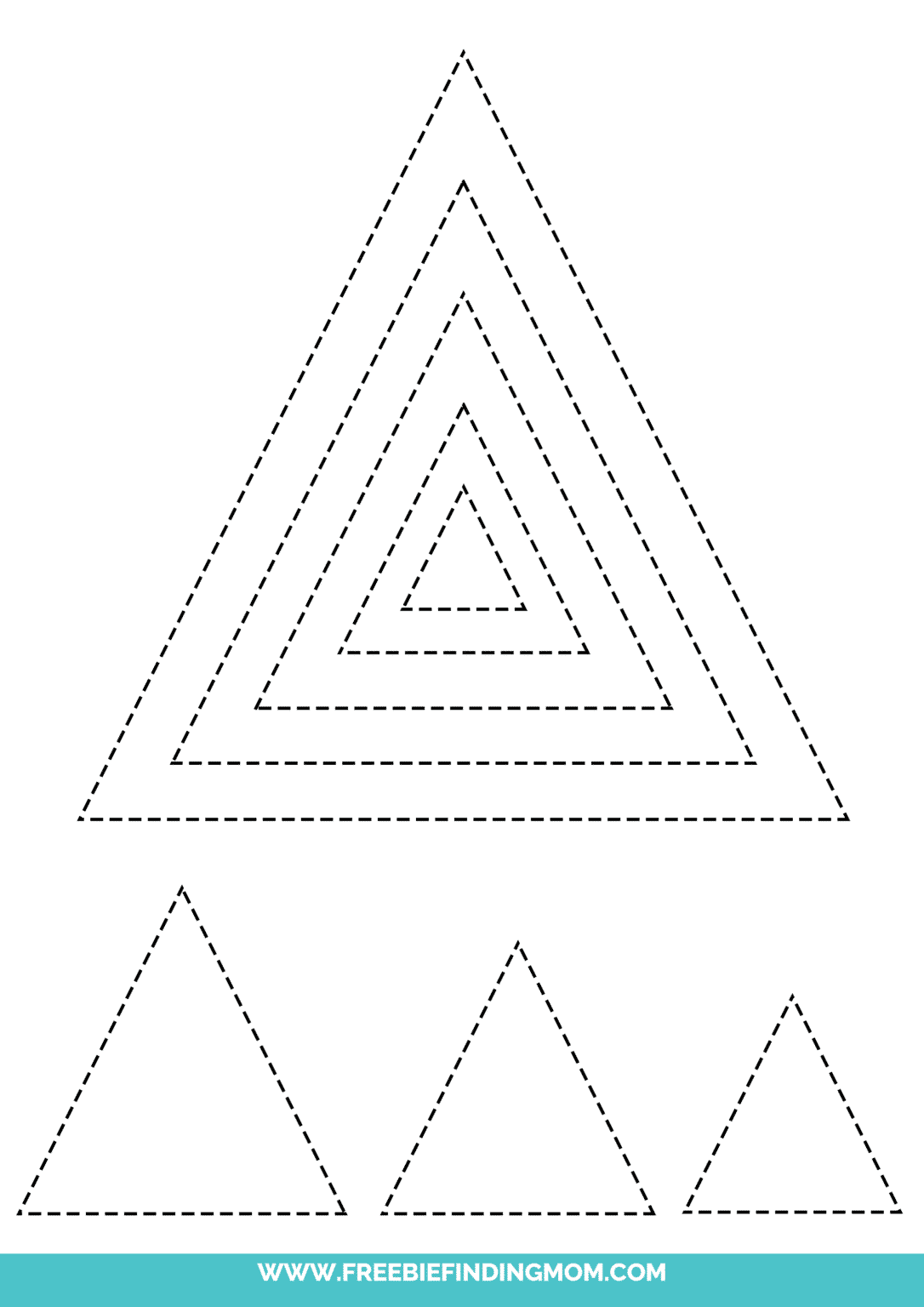 Free Printable Triangle Shape