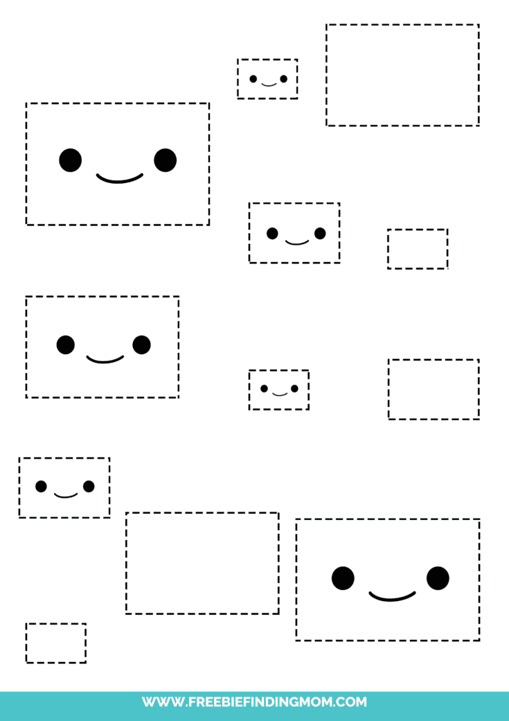Free Printable Rectangle Shape