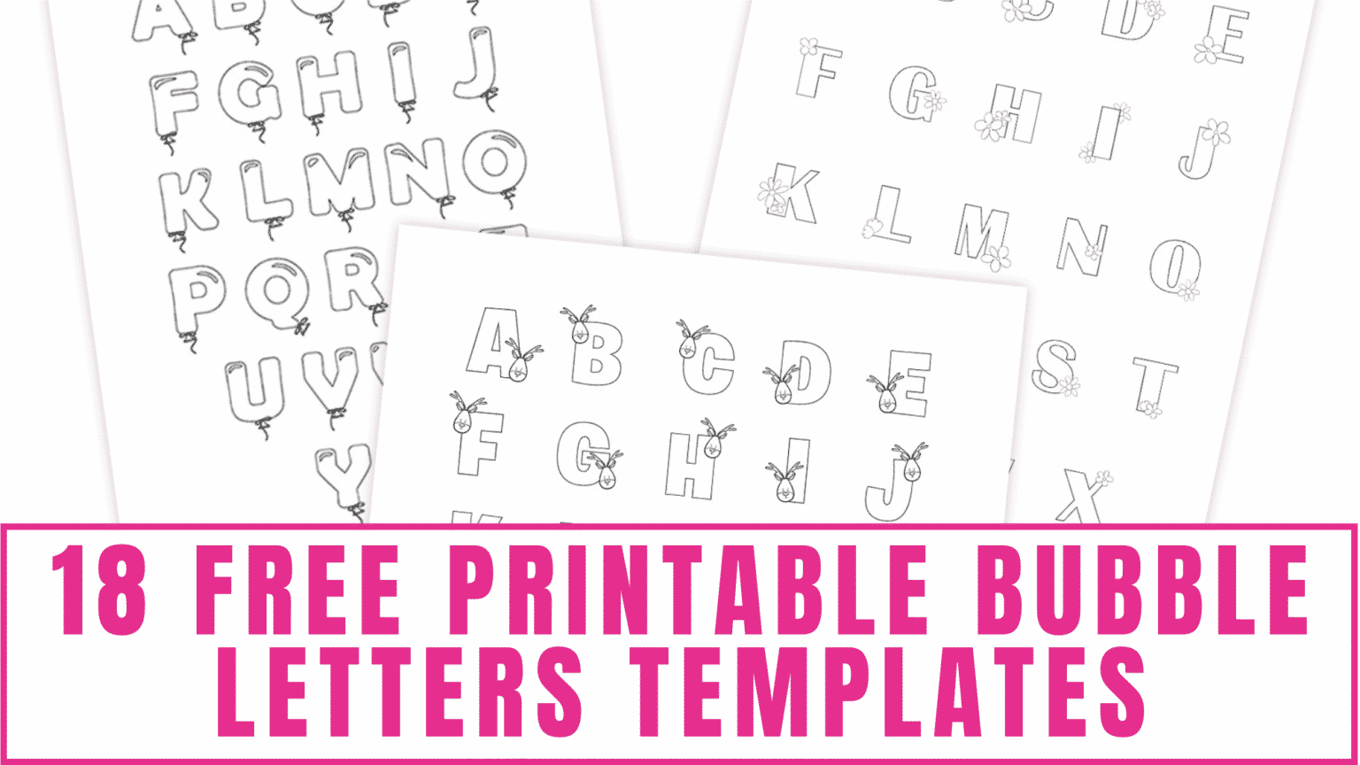 52 Letter Recognition Worksheets (PDFs) - Freebie Finding Mom