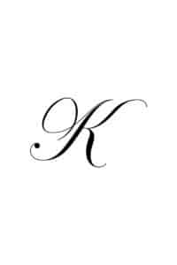 Cursive Alphabet Printable: Royal Fancy Letters